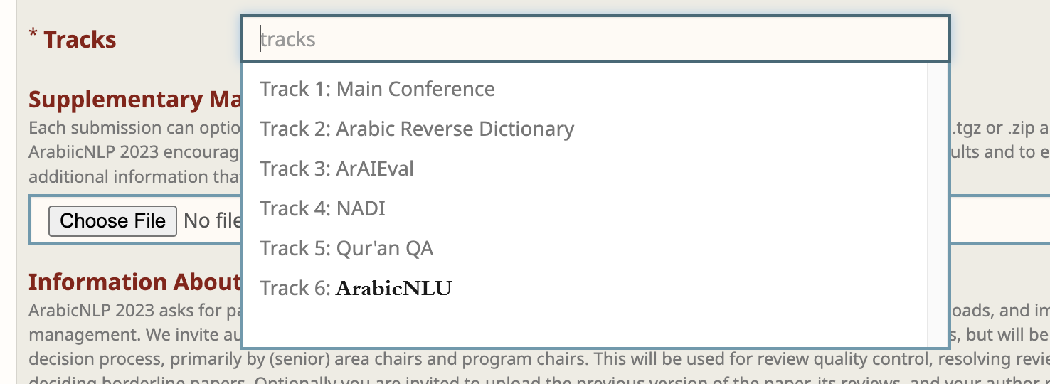 ArabicNLU Shared-Task